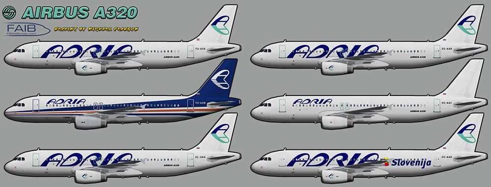 Adria Airways A320 – Mikey's Retro FS Corner