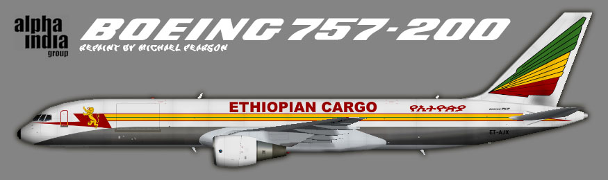 Ethiopian Airlines Cargo 757-200 – Mikey's Retro FS Corner