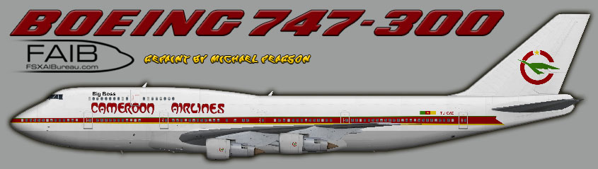 Cameroon Airlines 747-300 – Mikey's Retro FS Corner