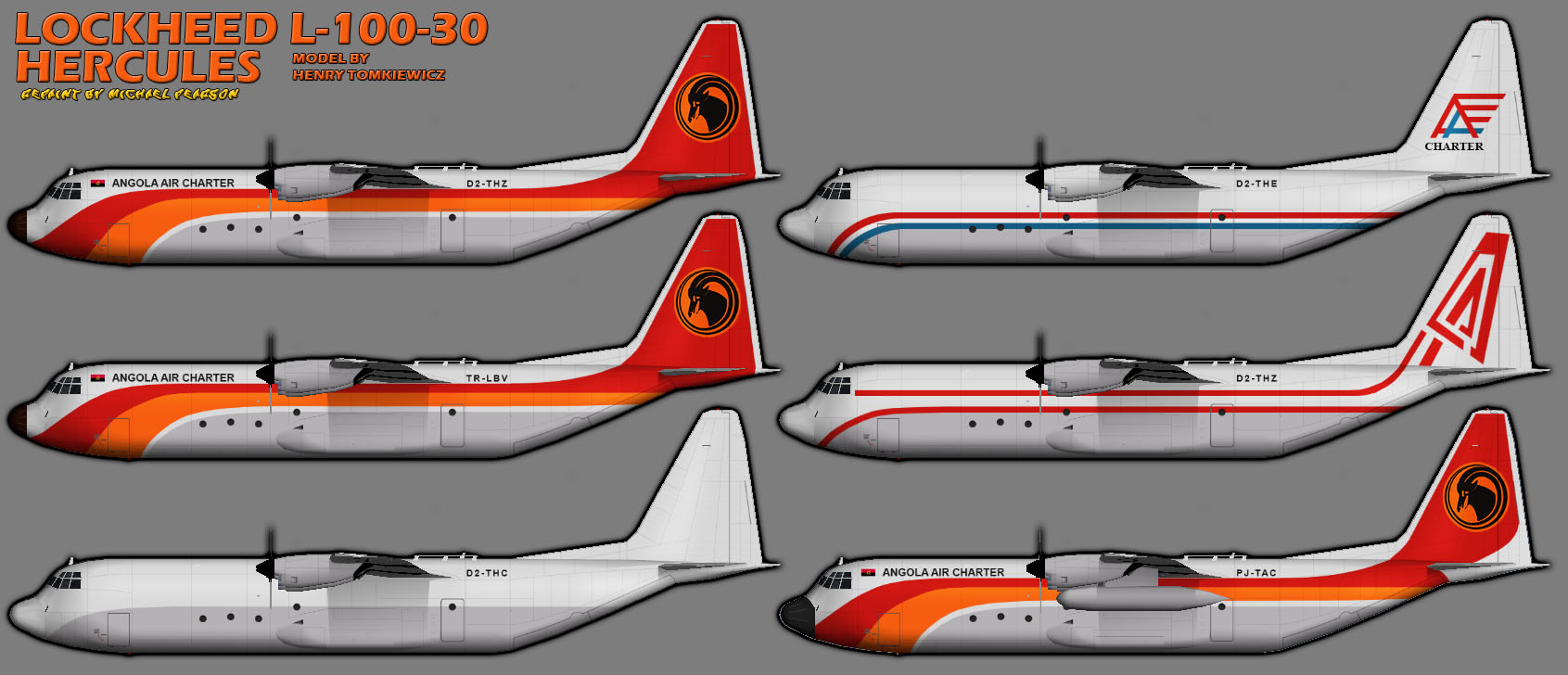 Angola Air Charter L-100-30 – Mikey's Retro FS Corner