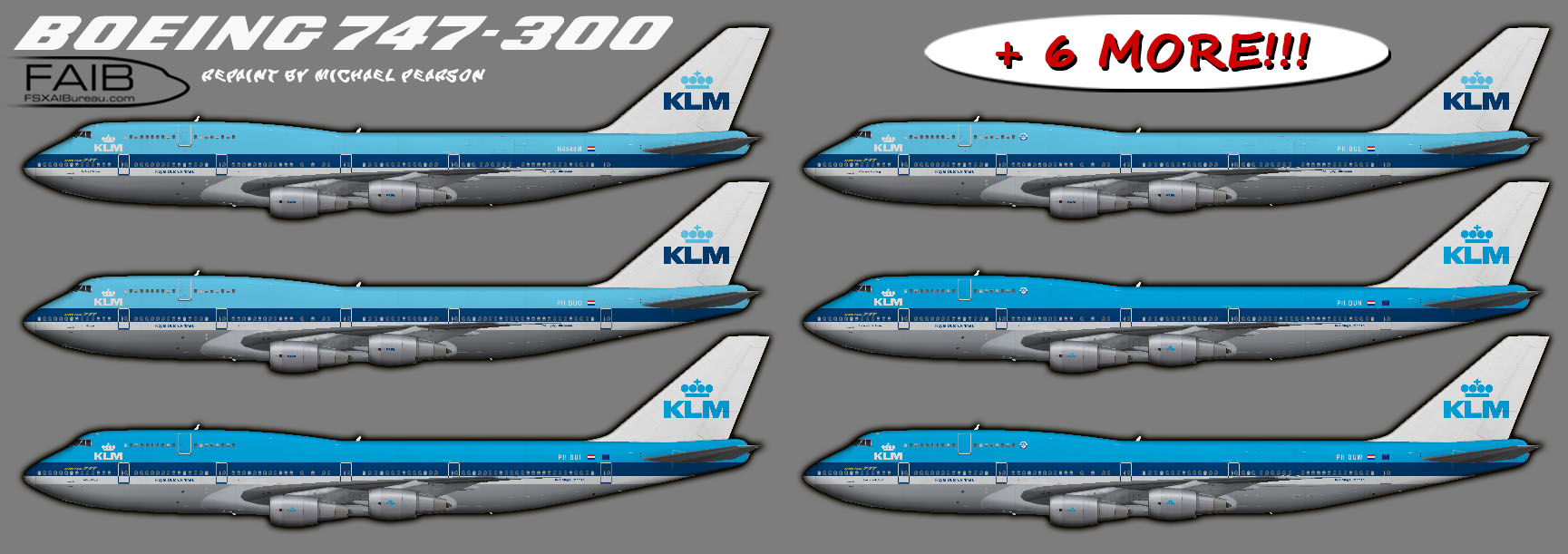 KLM 747-300 – Mikey's Retro FS Corner