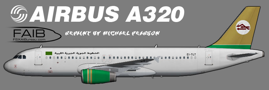 Libyan Arab Airlines A320 – Mikey's Retro FS Corner