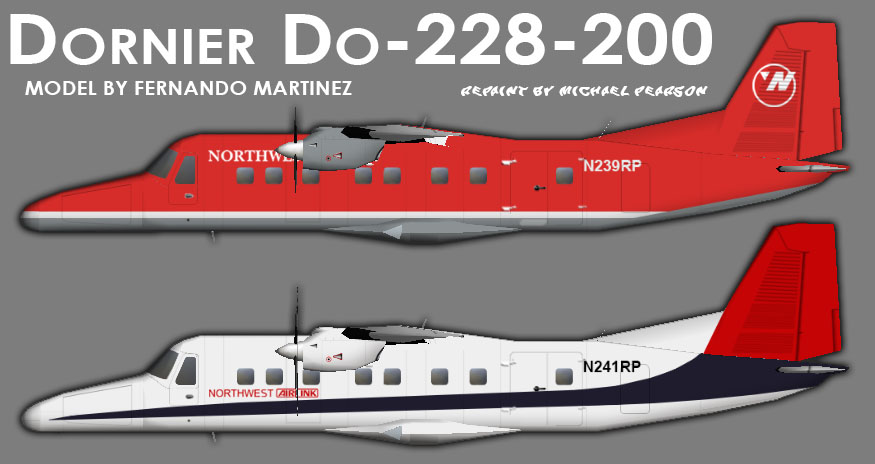 Northwest Airlink Do-228-200 – Mikey's Retro FS Corner
