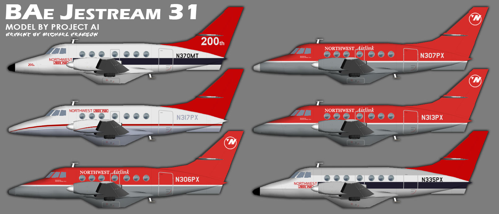 Northwest Airlink Jetstream 31 – Mikey's Retro FS Corner