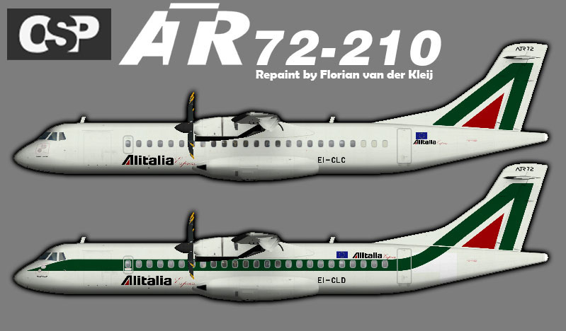 Alitalia Express ATR 72-210 – Mikey's Retro FS Corner