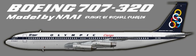 Olympic Cargo 707-320C – Mikey's Retro FS Corner