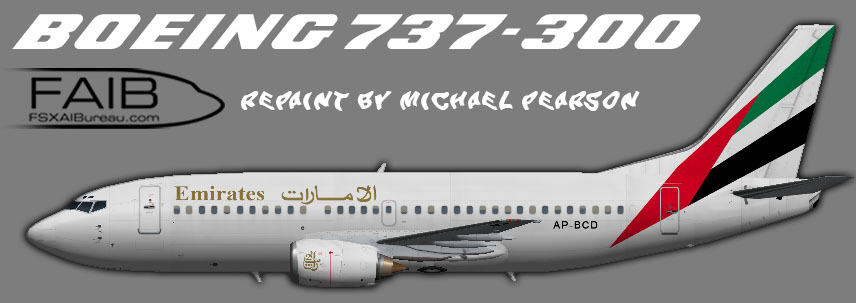 Emirates 737-300 – Mikey's Retro FS Corner