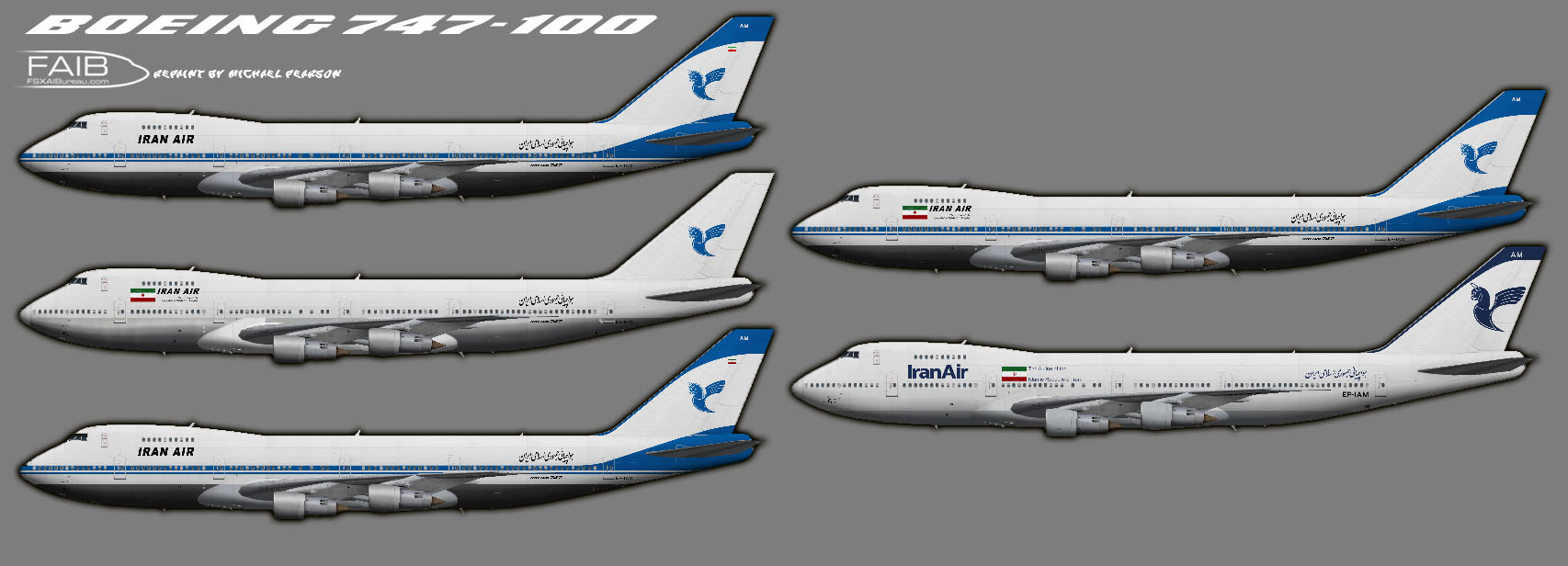 Iran Air 747-100 – Mikey's Retro FS Corner