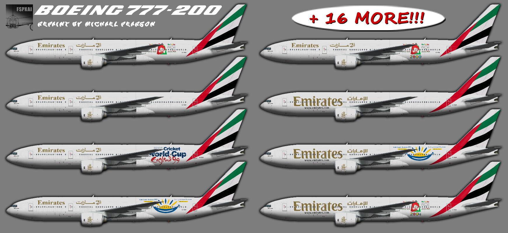 Emirates 777-200 – Mikey's Retro FS Corner