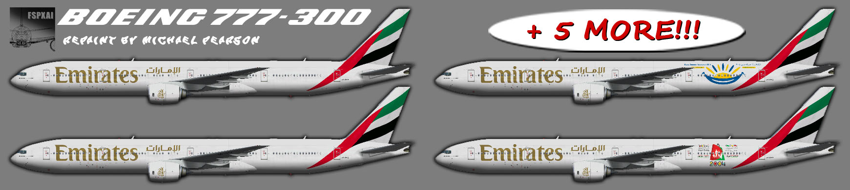 Emirates 777-300 – Mikey's Retro FS Corner