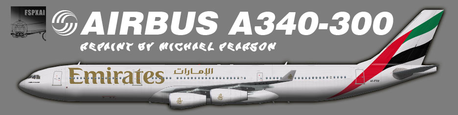 Emirates A340-300 – Mikey's Retro FS Corner