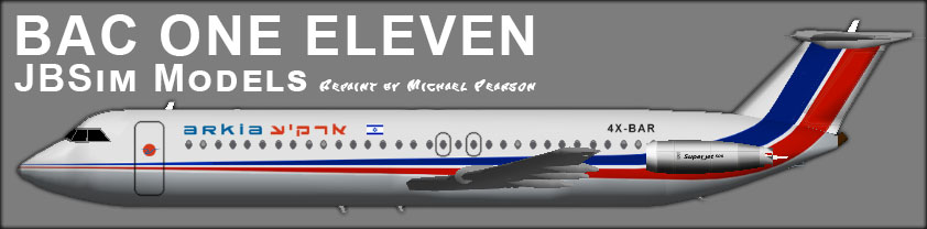 Arkia BAC 1-11 – Mikey's Retro FS Corner