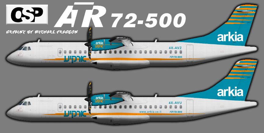 Arkia ATR 72-500 – Mikey's Retro FS Corner
