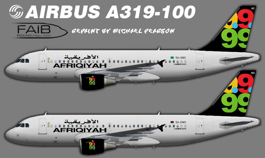 Afriqiyah Airways – Mikey's Retro FS Corner