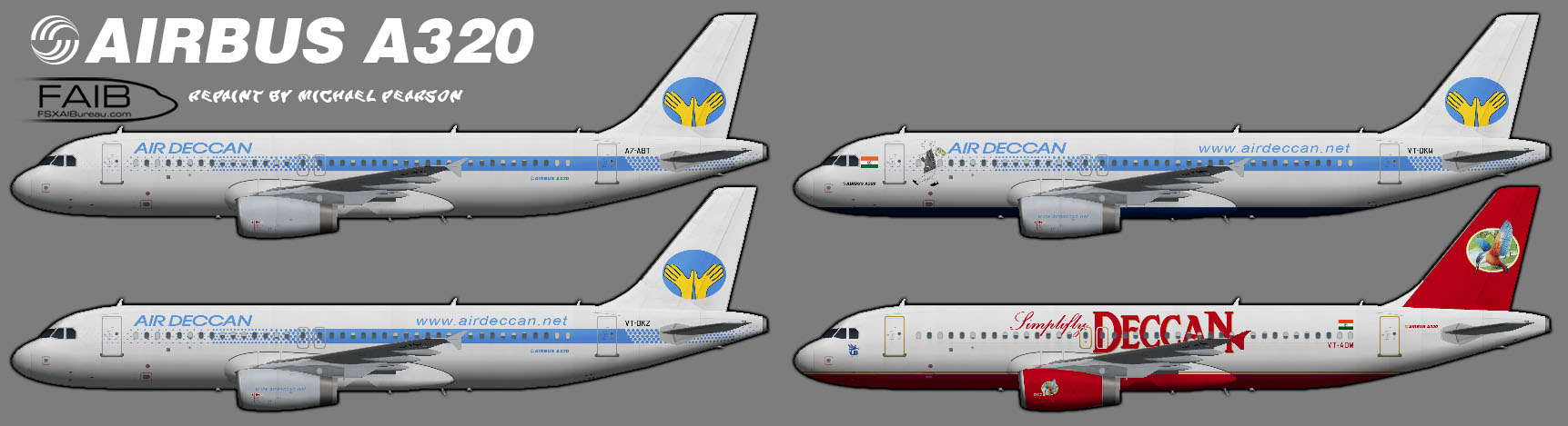 Air Deccan A320 – Mikey's Retro FS Corner