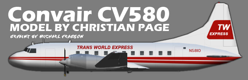 Trans World Express Convair 580 – Mikey's Retro FS Corner