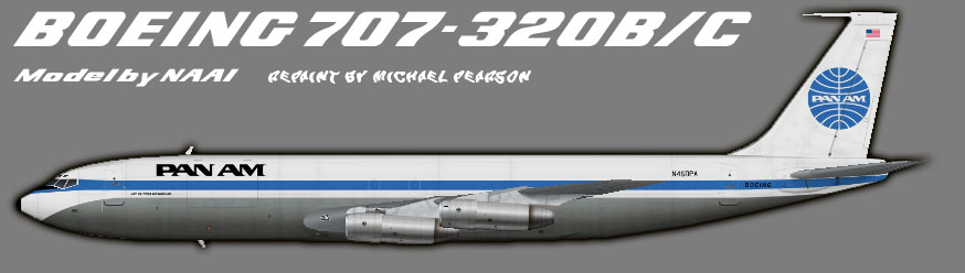 Pan Am Cargo 707-320C – Mikey's Retro FS Corner