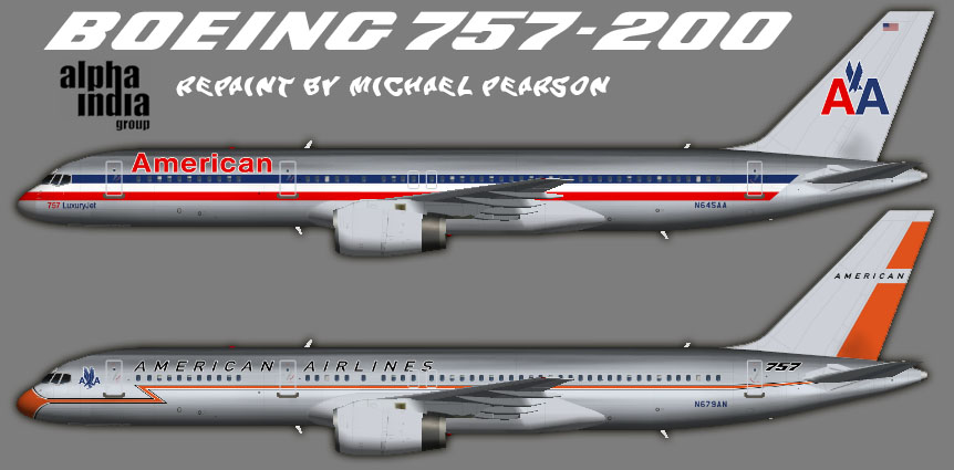 American Airlines 757-200 – Mikey's Retro FS Corner
