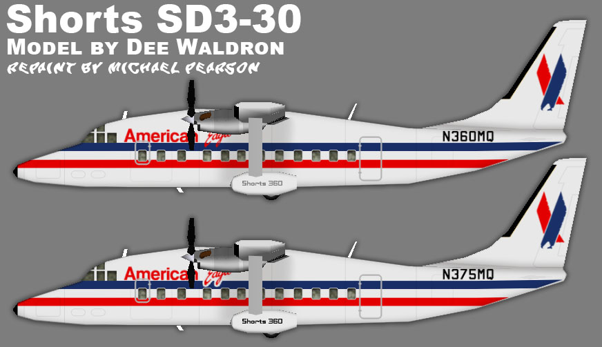 American Eagle SD3-60 – Mikey's Retro FS Corner