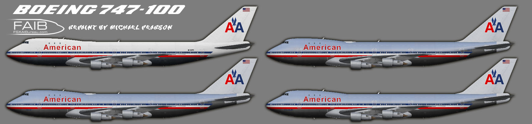 American Airlines 747-100 – Mikey's Retro FS Corner