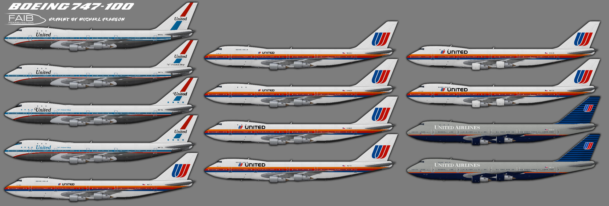 United Airlines 747-100 – Mikey's Retro FS Corner