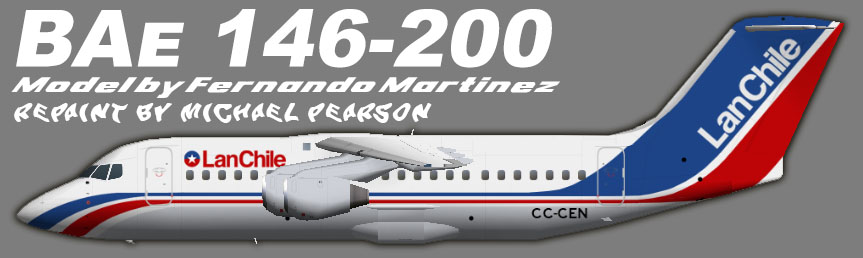LAN Chile BAe-146-200 – Mikey's Retro FS Corner