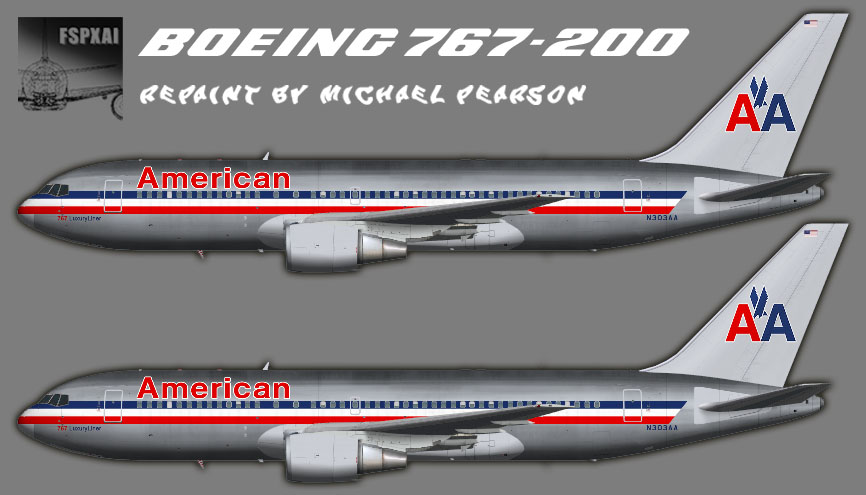 American Airlines 767-200 – Mikey's Retro FS Corner